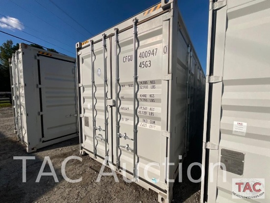 40ft High Cube Shipping Container With 4 Side Doors | Heavy ...