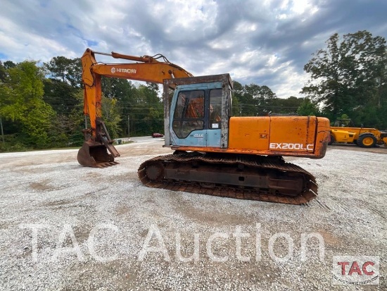 Hitachi EX200LC Excavator | Heavy Construction Equipment Excavators ...