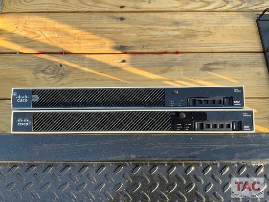 2 Cisco ASA5525-X Adaptive Security Appliance 8 x GE Ports 3DES/AES 750 ...