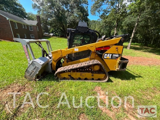 2023 Cat 299D2XHP High Flow Skid Steer w/ 2023 Denis Cimaf DAF180D ...