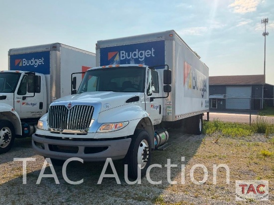 2017 International MA025 26ft Box Truck | Commercial Trucks Hauling ...