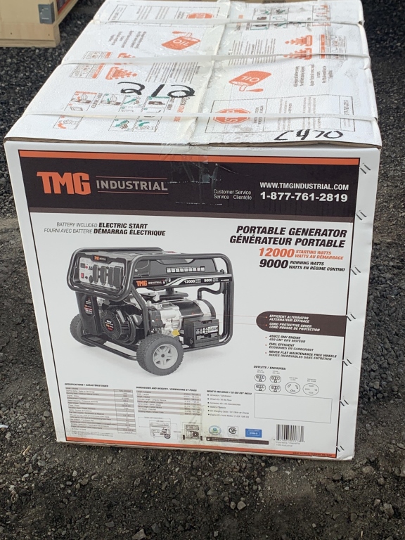 New 12,000 watt portable generator | Proxibid