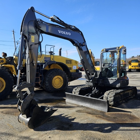 2020 Volvo ECR88D Excavator | Heavy Construction Equipment Excavators ...