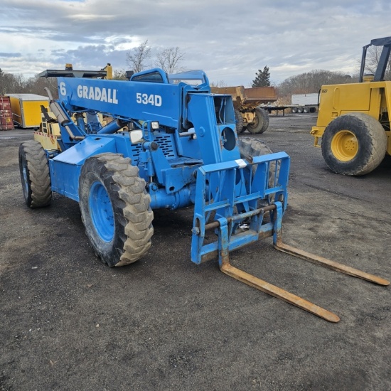 Gradall 534D-6 Material Handler | Heavy Construction Equipment Lifts ...