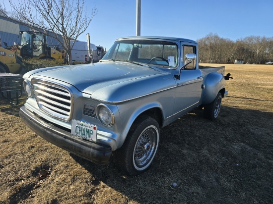1960 Studebaker Champ Pick Up | Online Auctions | Proxibid
