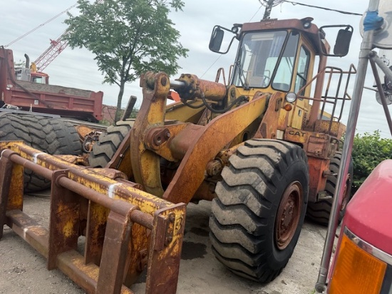 Caterpillar 966d Wheel Loader | Heavy Construction Equipment Loaders ...