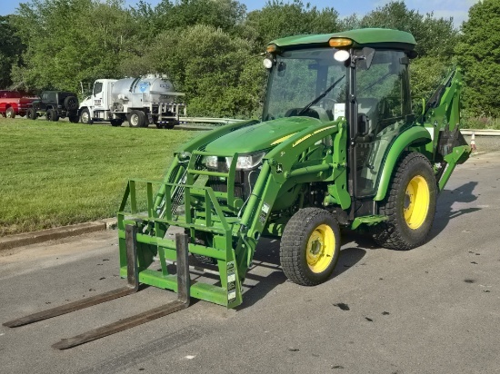 John Deere 3039r Tractor W/ 375a Backhoe | Online Auctions | Proxibid