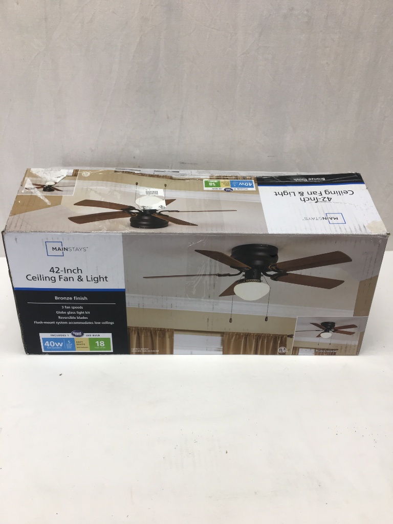 Mainstays 42 Inch Ceiling Fan And Light Instructions | Shelly Lighting