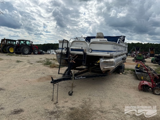 24' BEACHCOMBER ALL ALUM PONTOON 2400 ANGLER | Cars & Vehicles Boats ...
