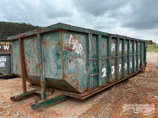 ROLL OFF 20 YARD CONTAINER | Heavy Construction Equipment Construction ...