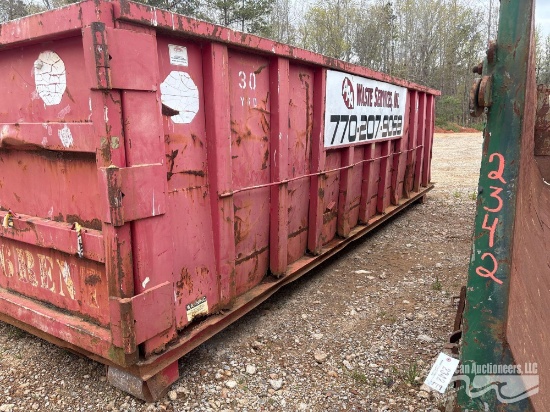 ROLL OFF 20 YARD CONTAINER | Heavy Construction Equipment Construction ...