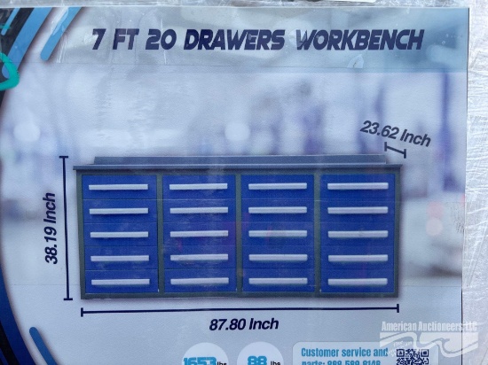 NEW CHERY WORKBENCH + TOOL CHEST | Online Auctions | Proxibid