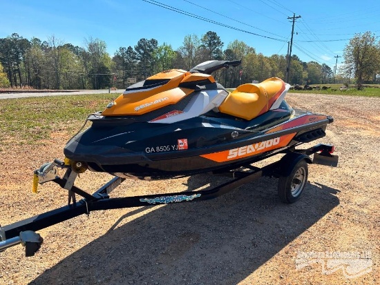 2018 SEA-DOO & 2019 COM-FAB TRAILER | Heavy Construction Equipment ...