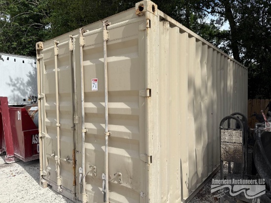 20 ENCLOSED STORAGE CONTAINER | Online Auctions | Proxibid