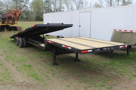 1996 THFA 43 FT TILT FLATBED TRAILER | Commercial Trucks Commercial ...
