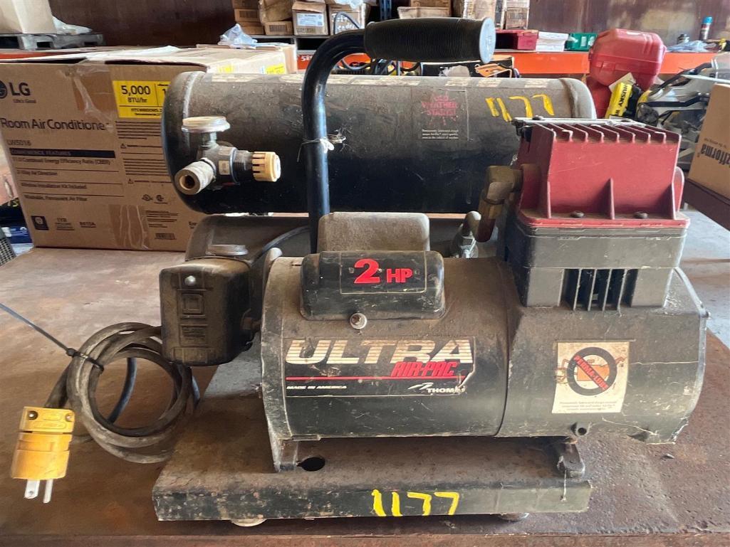 ULTRA AIR PACK 2HP AIR COMPRESSOR | Proxibid
