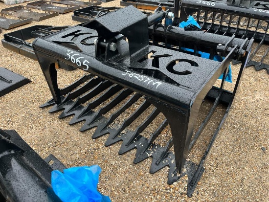 MINI UNIVERSAL 48IN SINGLE CYLINDER GRAPPLE BUCKET | Online Auctions ...