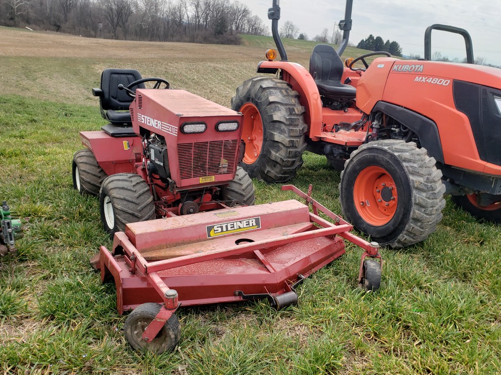 Steiner 410 Compact Tractor | Proxibid