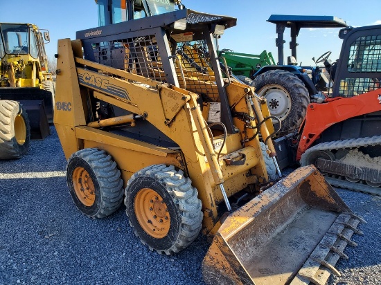 Case 1845C Skid Steer 'Ride & Drive' | Heavy Construction Equipment ...