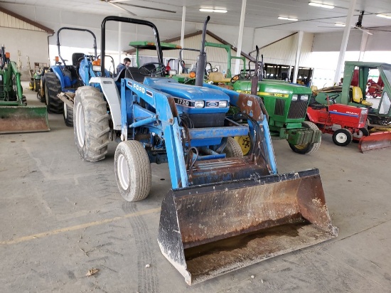 Ford 1720 Compact Tractor Loader Backhoe 'Runs & Operates' | Heavy ...