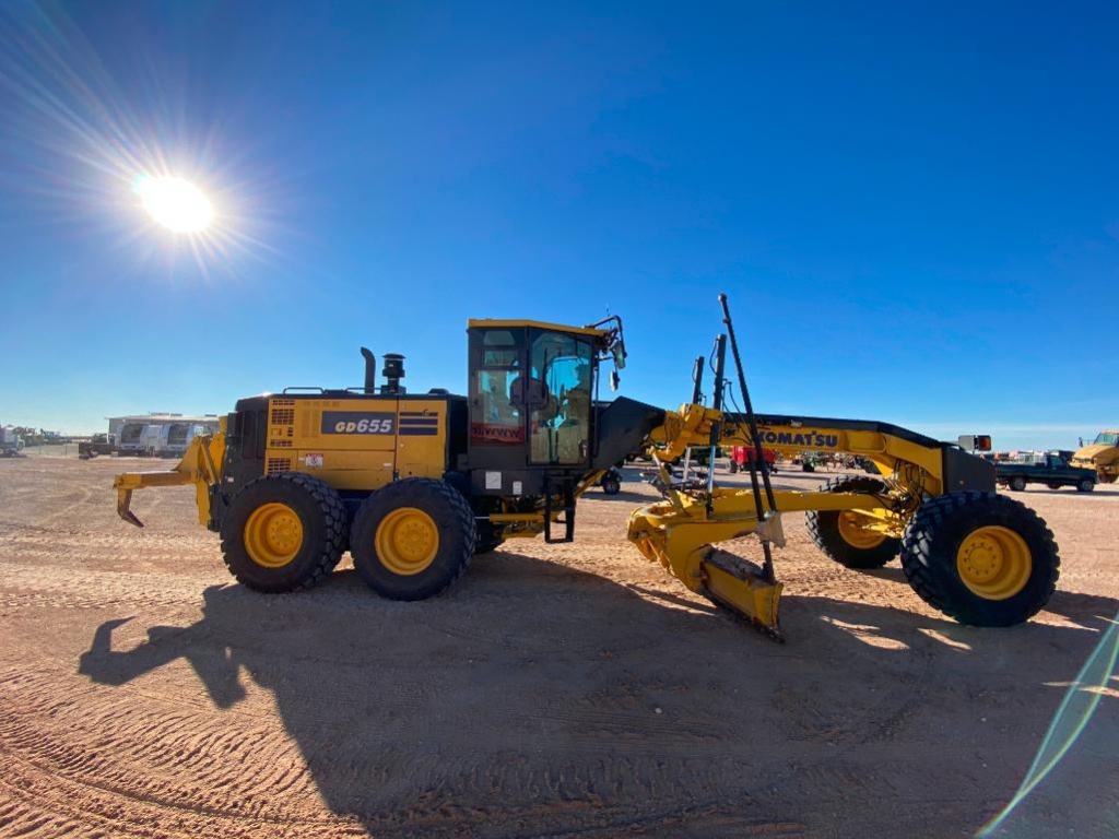 GD655-6 Motor Grader Komatsu, 46% OFF