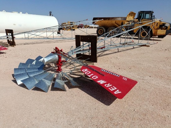 8 Ft Diameter Aermotor Wind Mill w/Pump | Art, Antiques & Collectibles ...