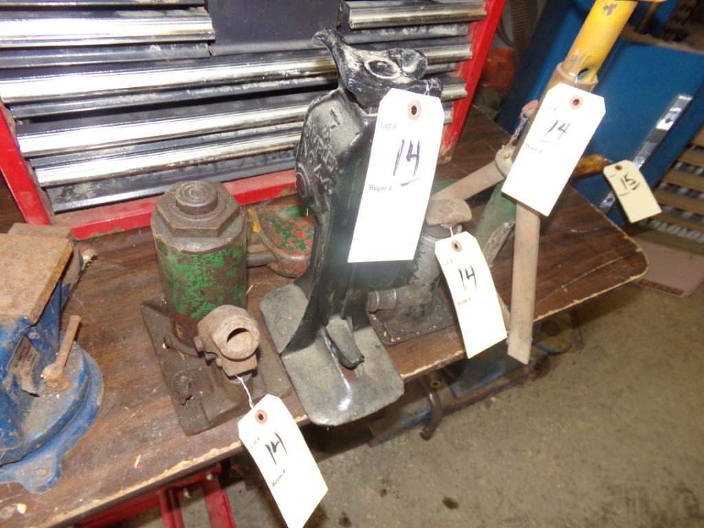 (4) Jacks - Simplex NO44, Hydraulic Bottle Jack, | Proxibid