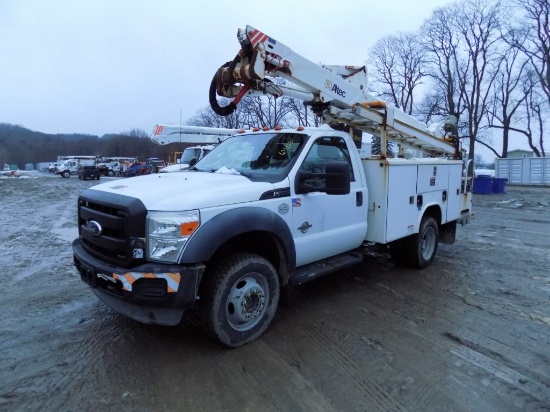 2011 Ford F-550 Super Duty 4 WD Bucket Truck, Altec 37.5' Boom, M/N A737-G, | Commercial Trucks ...