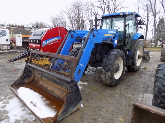 2012 New Holland T7.210, 4WD Tractor w/NH 855TL Loader w/Euro Bkt ...