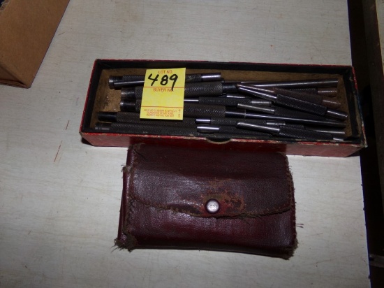 Box of Starrett Punches and Radius Gages | Online Auctions | Proxibid