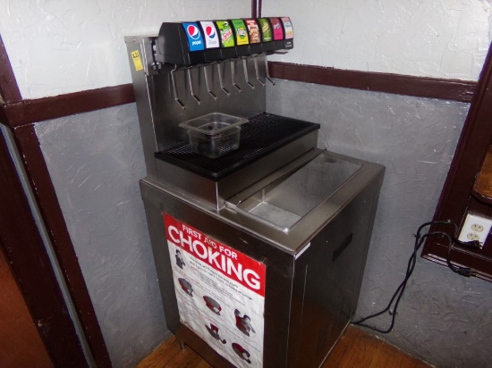 8 Place Stainless Pepsi Dispenser (Dining Room) | Online Auctions ...