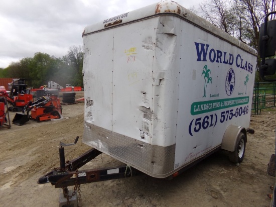 Gladiator 12' Enclosed Trailer, Single Axle - NO PAPERWORK / BOS ONLY ...