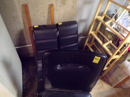 (2) V Rocker ES Gaming Chairs Model 51231 (NO CORDS) and Black Office ...