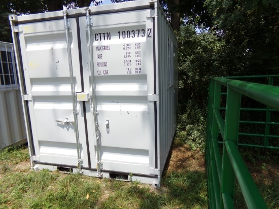 New 10' Storage Container/Office with Swing Out Doors on 1 End, Walk ...