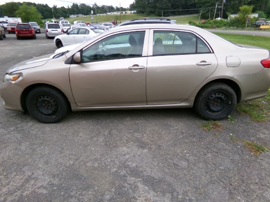 2010 Toyota Corolla LE, Tan, 171,384 Miles, Vin# 2TIBU4EE6AC348661, R/S ...
