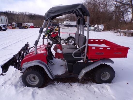 YERF-DOG Scout 4x2 Compact Utility Vehicle, 2 Person, Manual Dump Box ...