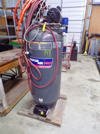 Devilbiss Charge Air Pro 60-Gallon Air Compressor, 6.5 HP Electric ...