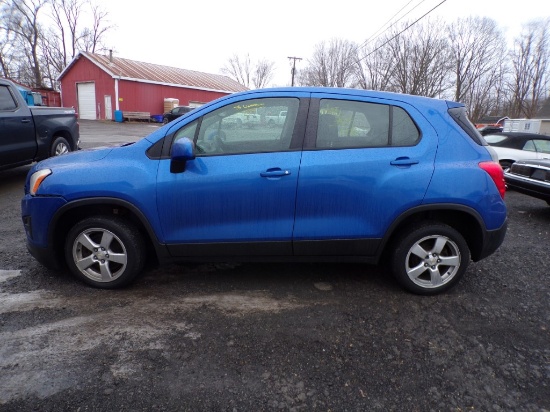2015 Chevrolet Trax LS AWD, Blue, 173,794 Miles, Vin ...