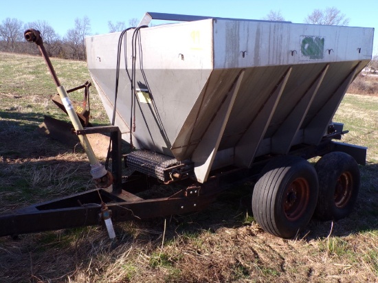 GVM Incorporated Tow-Behind Stainless Steel Fertilizer Spreader ...