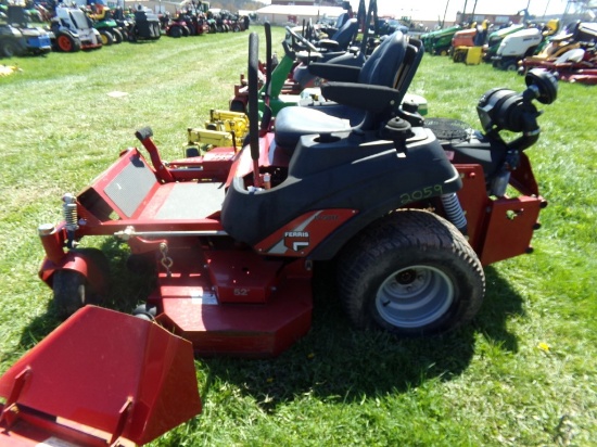 Ferris IS-1500Z Zero Turn Mower with 52'' Deck, Kawasaki 25 HP Gas ...