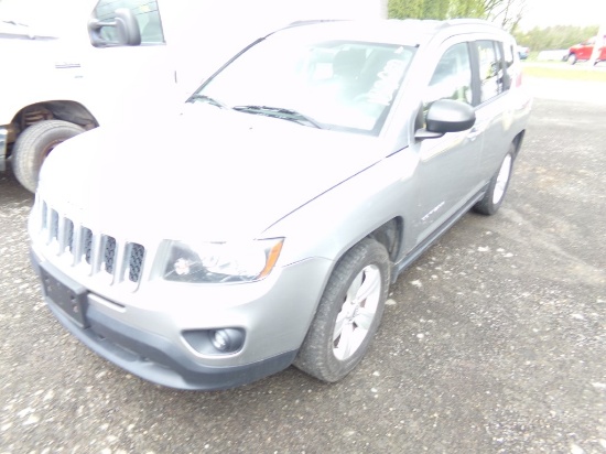2015 Jeep Compass Sport 4x4, Gray, 132,030 Miles, VIN ...