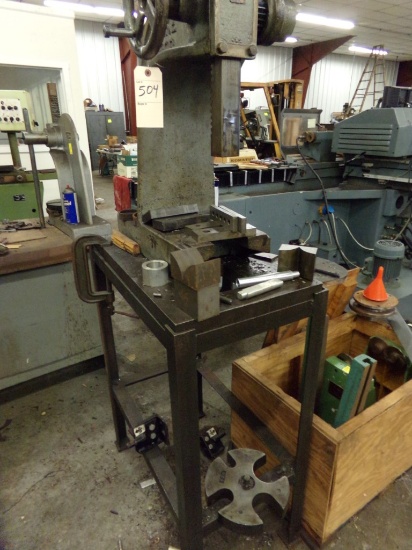 Dake 3A Arbor Press, Stand, Table, C-Clamps, Etc. (Between Surface ...