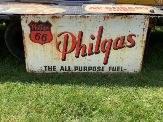 Phil gas Sign | Online Auctions | Proxibid