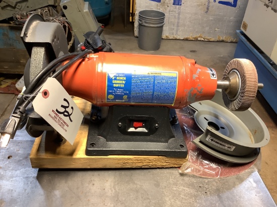 Bench Top Grinder Buffer | Heavy Construction Equipment Light Equipment ...