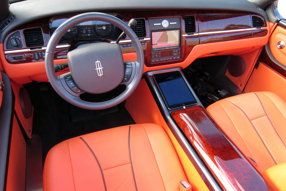 Custom Lincoln Continental Interior