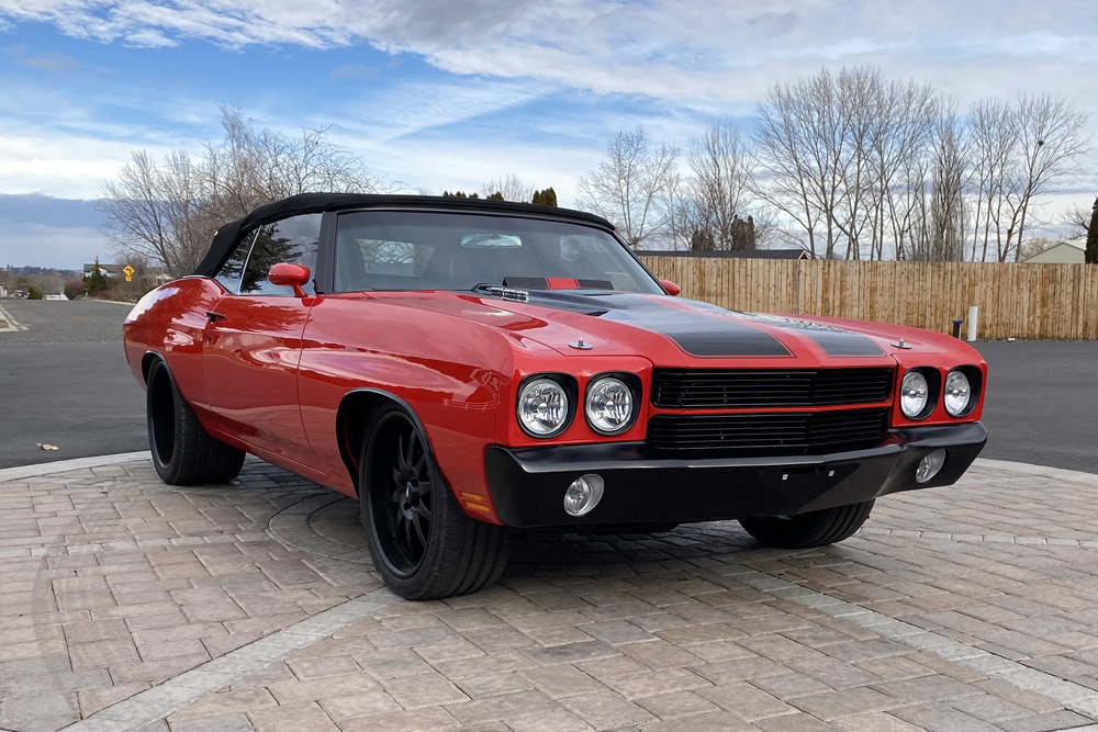 1970 Chevelle Convertible Red