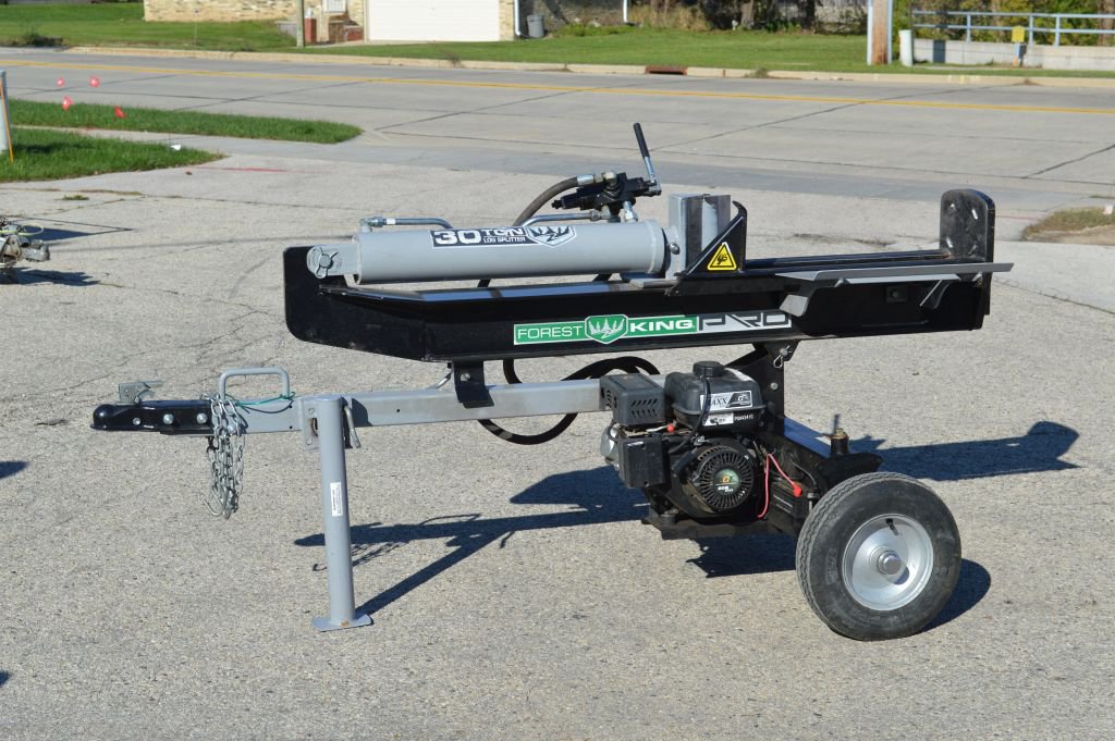 Forest king 30 ton log splitter store