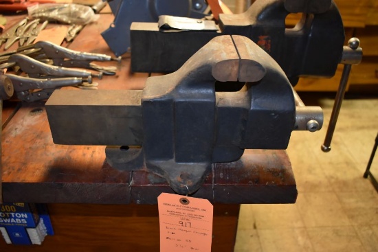 BLACK MORGAN CHICAGO VISE, #85, 3-1/2" JAW | Heavy Construction ...
