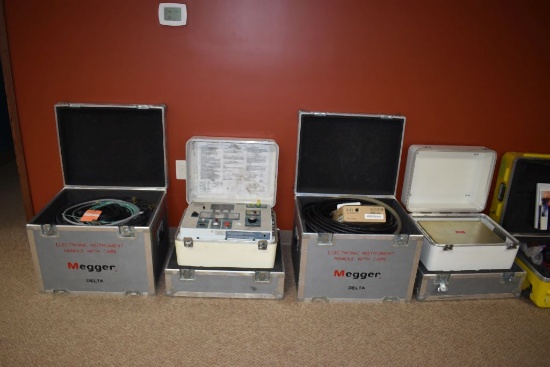 MEGGER 10 KV AUTOMATED INSULATION TEST KIT, | Online Auctions | Proxibid