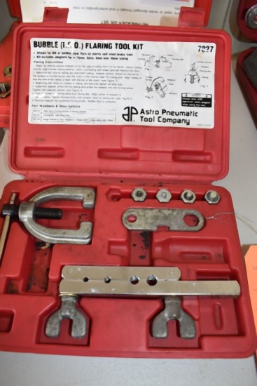 ASTRO BUBBLE FLARING TOOL, KIT #7827, (INCOMPLETE) | Heavy Construction ...